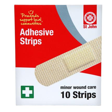 Adhesive dressing - plastic (10 pack) | St John Ambulance SA
