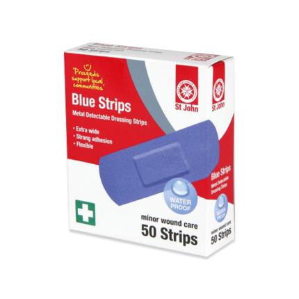 Adhesive Dressing - Blue Metal Detectable/Waterproof (box of 50) | St ...